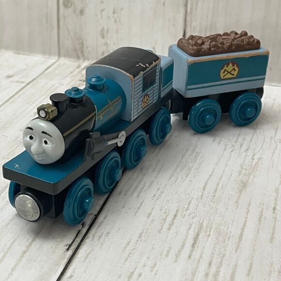 Thomas & Friends | Toys | Ferdinand Logging Tender Thomas Friends Teal ...